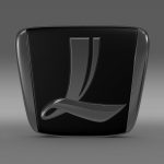 Luxgen Logo 3D Model - FlatPyramid