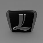 Luxgen Logo 3D Model - FlatPyramid