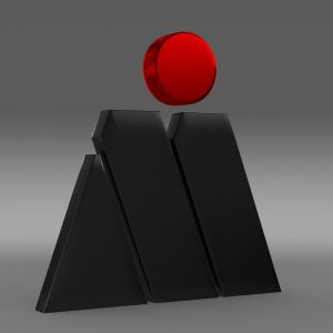 Magna Steyr Logo 3D Model - FlatPyramid