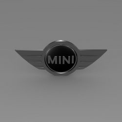 Mini Logo 3D Model - FlatPyramid