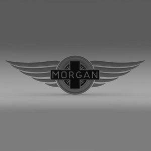 Morgan Logo 3D Model - FlatPyramid