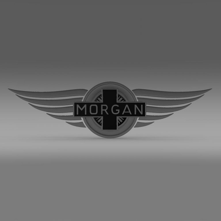 Morgan Logo 3D Model - FlatPyramid