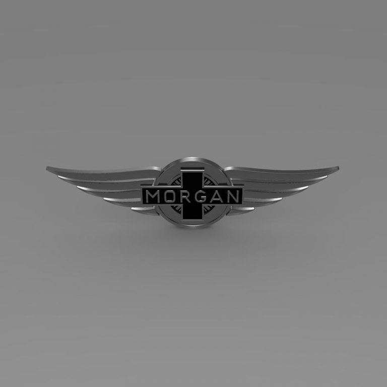 Morgan Logo 3D Model - FlatPyramid