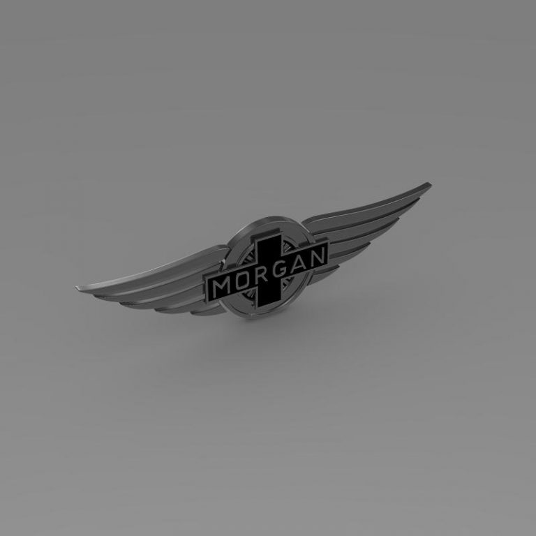 Morgan Logo 3D Model - FlatPyramid