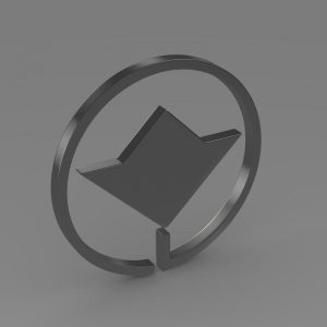 PAZ Logo 3D Model - FlatPyramid