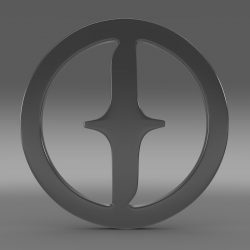 Polonez Logo 3D Model - FlatPyramid