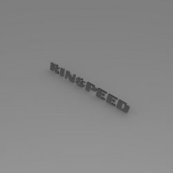 Rinspeed Logo 3D Model - FlatPyramid