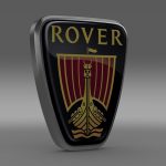 Rover logo 3D Model - FlatPyramid