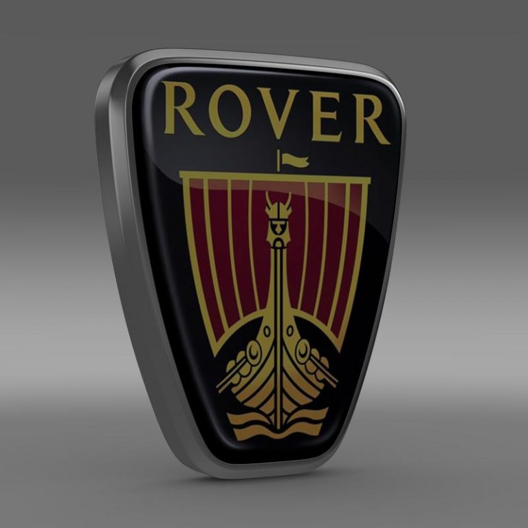 Rover logo 3D Model - FlatPyramid