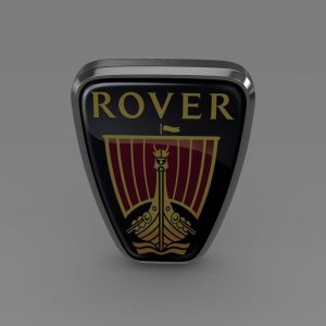 Rover logo 3D Model - FlatPyramid