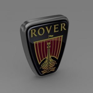 Rover logo 3D Model - FlatPyramid