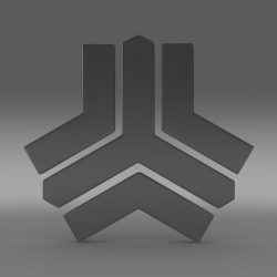 Saipa Logo 3D Model - FlatPyramid