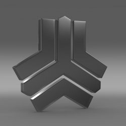 Saipa Logo 3D Model - FlatPyramid