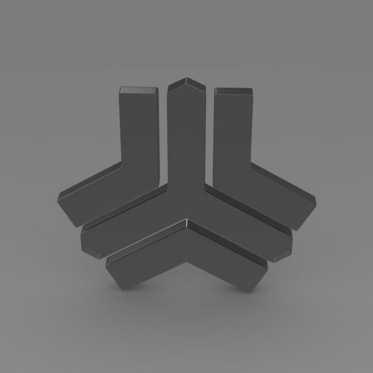 Saipa Logo 3D Model - FlatPyramid