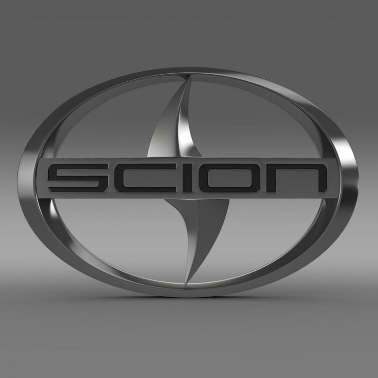 Scion Logo 3D Model - FlatPyramid
