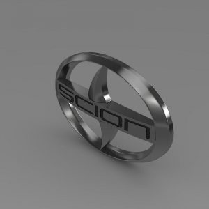 Scion Logo 3D Model - FlatPyramid