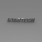 Startech Logo 3D Model - FlatPyramid