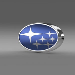 Subaru Logo 3D Model - FlatPyramid