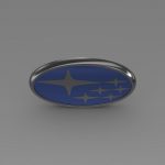 Subaru Logo 3D Model - FlatPyramid