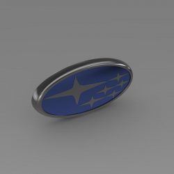 Subaru Logo 3D Model - FlatPyramid