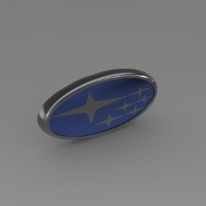 Subaru Logo 3D Model - FlatPyramid