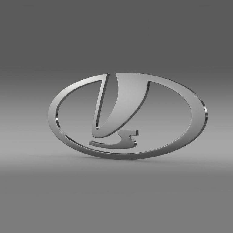 Vaz Logo 3D Model - FlatPyramid