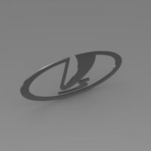 Vaz Logo 3D Model - FlatPyramid