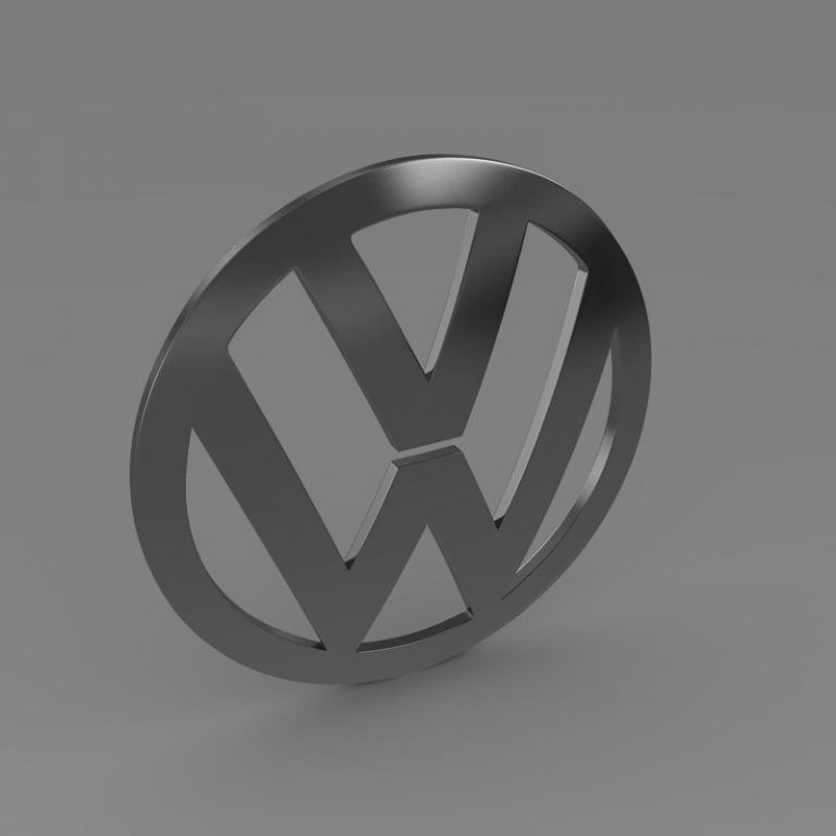 Volkswagen Logo 3D Model - FlatPyramid
