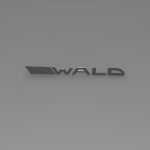 Wald logo 3D Model - FlatPyramid
