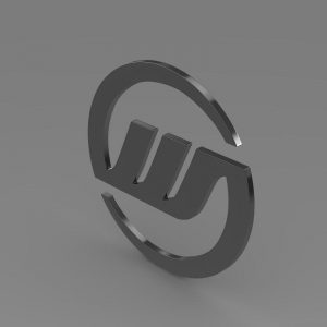 Williams Logo 3D Model - FlatPyramid