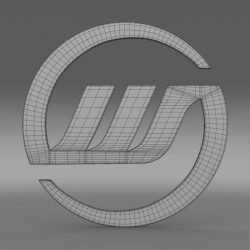 Williams Logo 3D Model - FlatPyramid