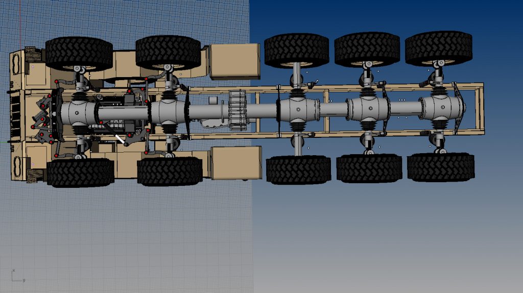 Tatra 815-7 10x10 Chasis 3D Model - FlatPyramid