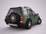 2004 Land Rover Freelander 3D Model - FlatPyramid