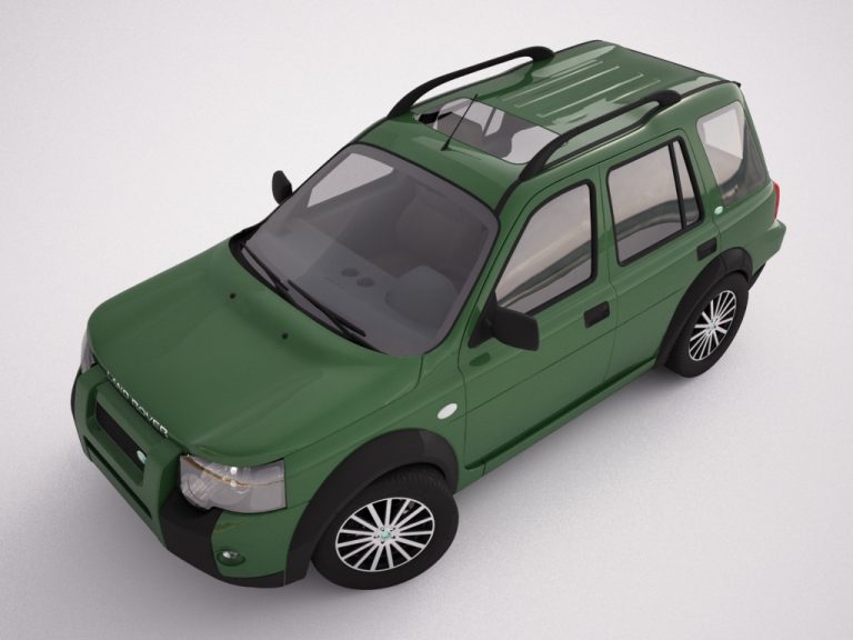 2004 Land Rover Freelander 3D Model - FlatPyramid