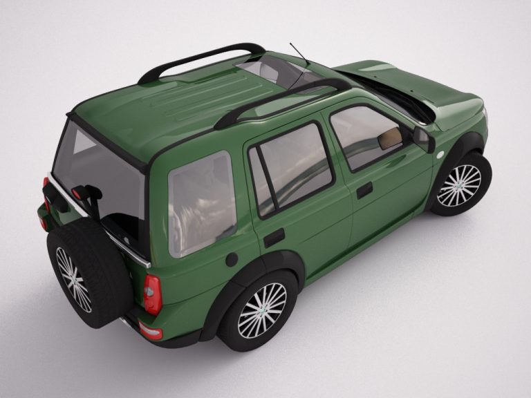 2004 Land Rover Freelander 3D Model - FlatPyramid