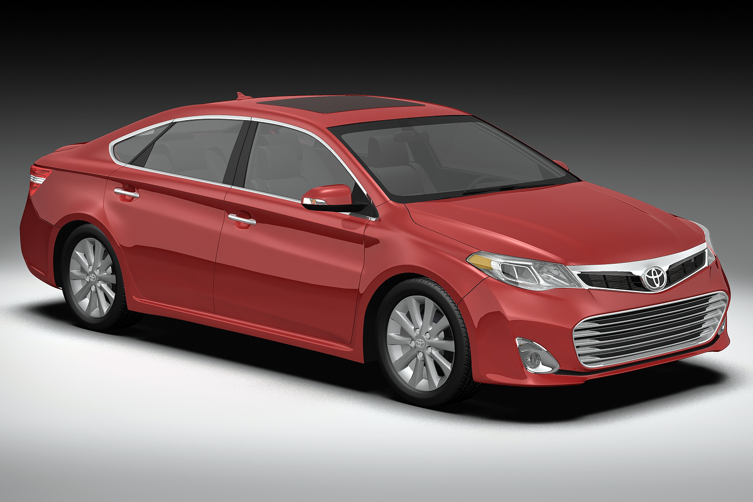 2013 Toyota Avalon 3D Model - FlatPyramid
