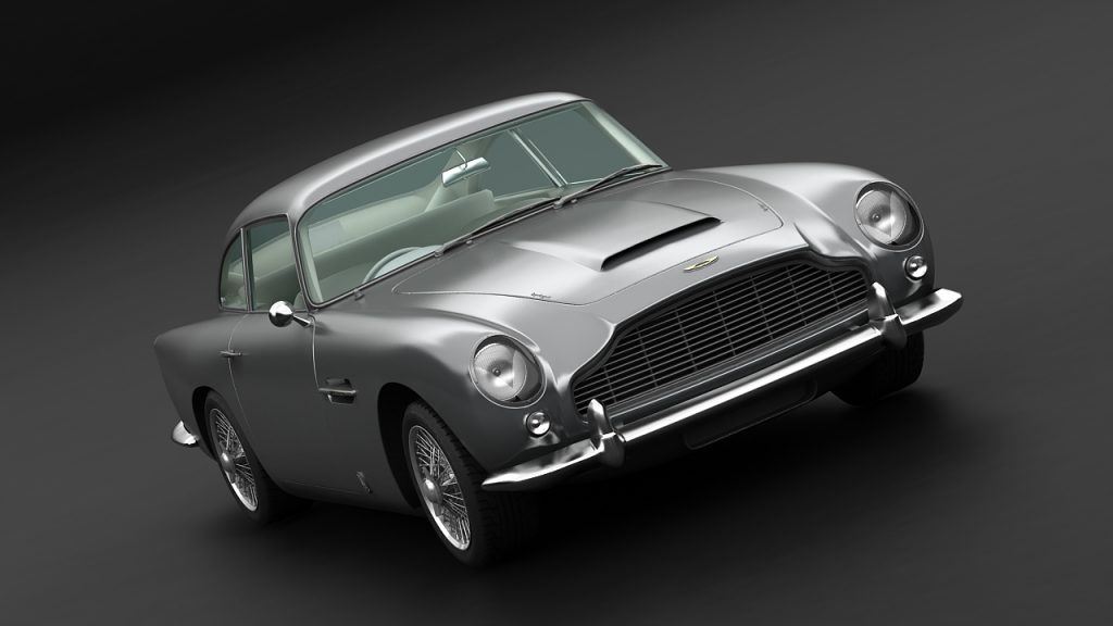 Aston Martin DB5 Vantage 1964 3D Model - FlatPyramid