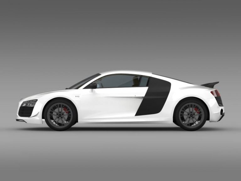 Audi R8 LMX 2014 3D Model - FlatPyramid
