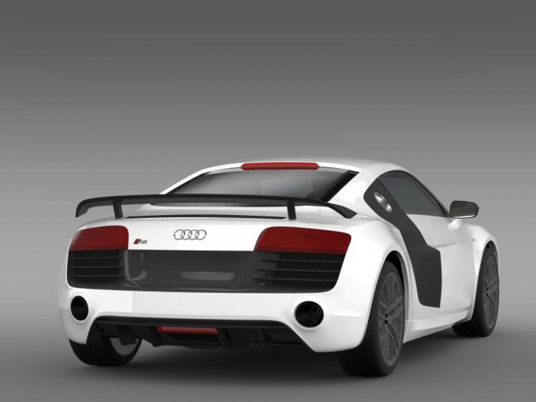 Audi R8 LMX 2014 3D Model - FlatPyramid