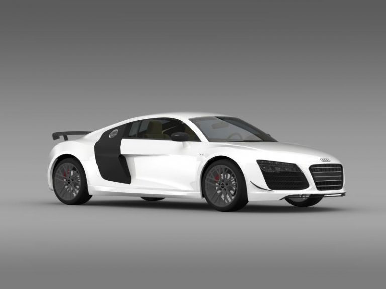 Audi R8 LMX 2014 3D Model - FlatPyramid