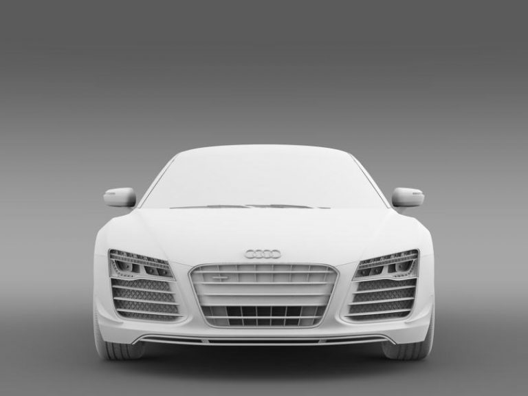 Audi R8 LMX 2014 3D Model - FlatPyramid