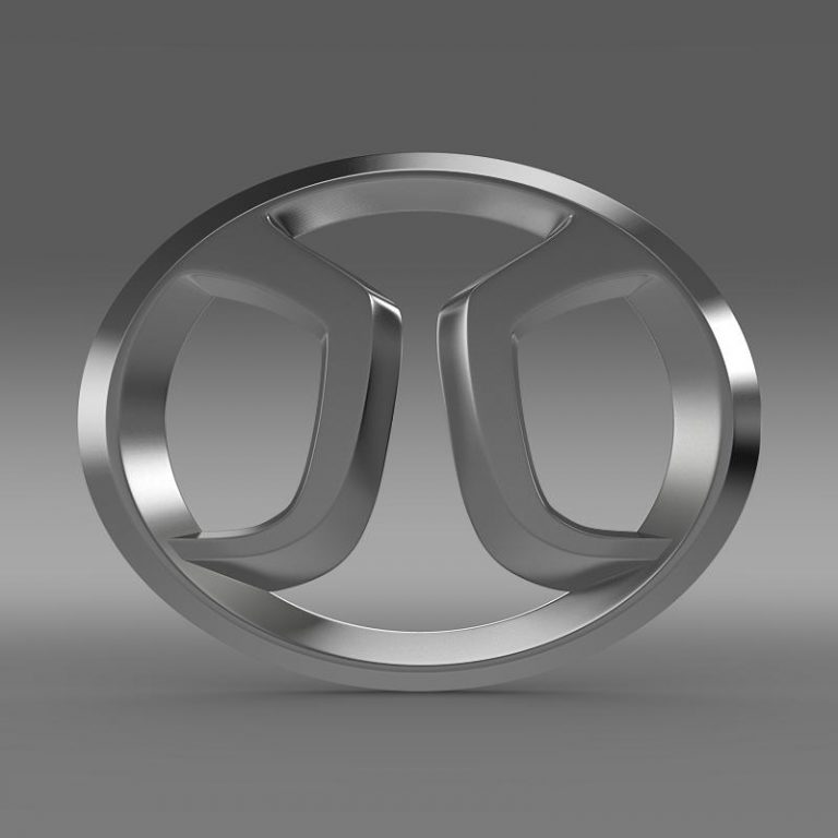 BAIC Logo 3D Model - FlatPyramid