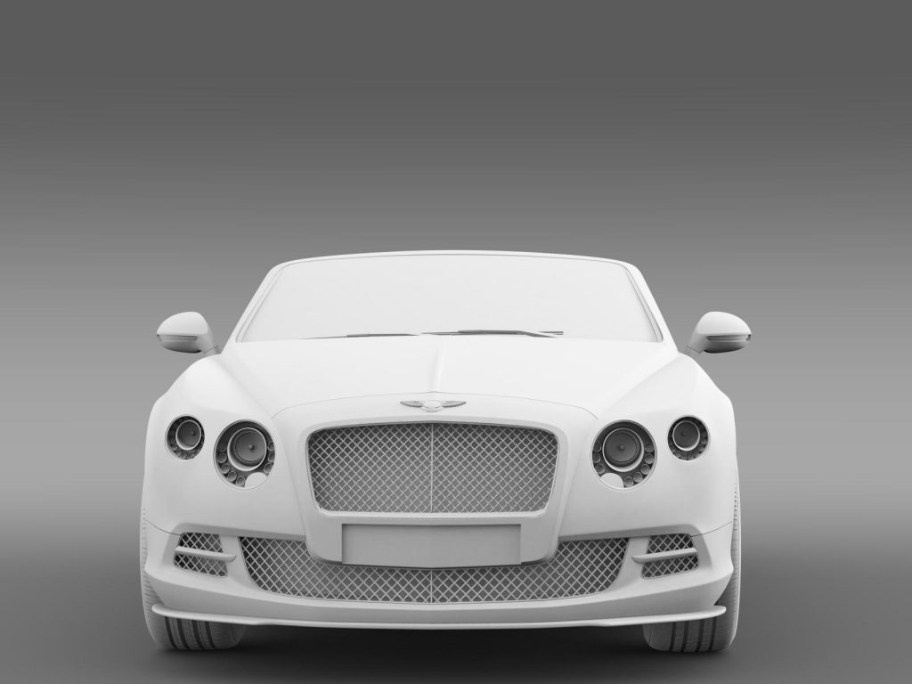 Bentley Continental GT Speed Convertible 2014 3D Model - FlatPyramid