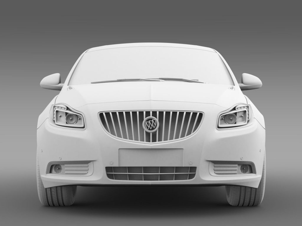 Buick Regal 2011-2013 3D Model - FlatPyramid