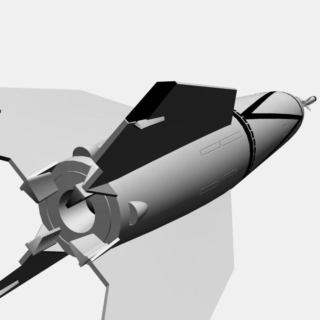 Bumper WAC - Two Stage Sounding Rocket 3D Model - FlatPyramid