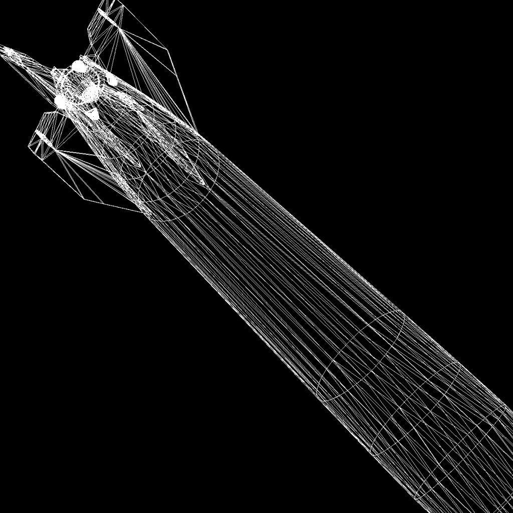 Bumper WAC - Two Stage Sounding Rocket 3D Model - FlatPyramid