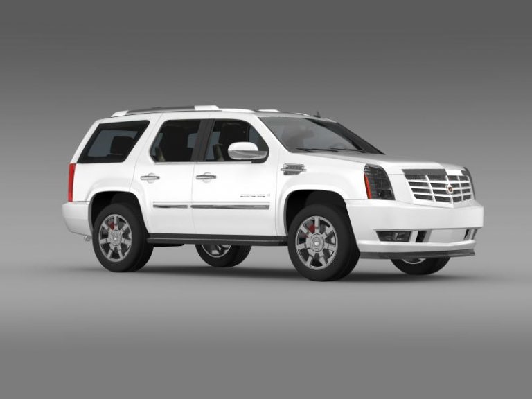 Cadillac Escalade 3D Model - FlatPyramid