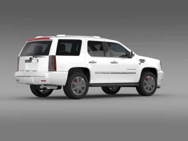 Cadillac Escalade European Version 3D Model - FlatPyramid