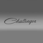 Challenger logo 3D Model - FlatPyramid