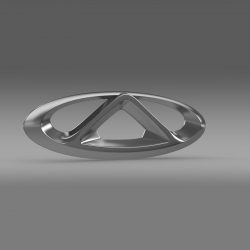 Chery new logo 3D Model - FlatPyramid